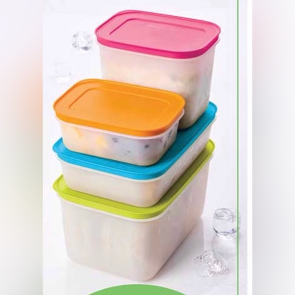 Tupperware | Kitchen | Tupperware Freezer Mates Set Of 4 | Poshmark